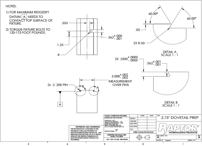 RWP-403SS-12 - Raptor Workholding : Raptor Workholding
