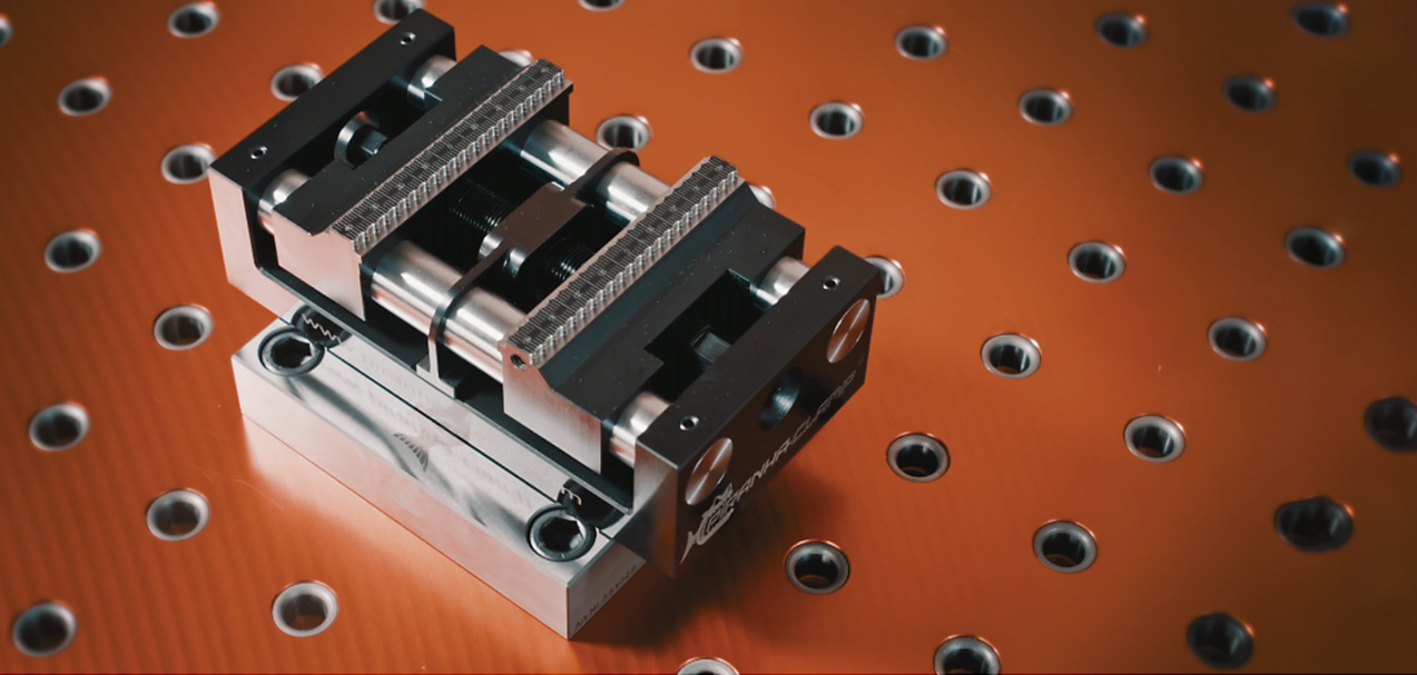 CNC Machining | Raptor piranha zero-point and unusual 50x50mm grid ...